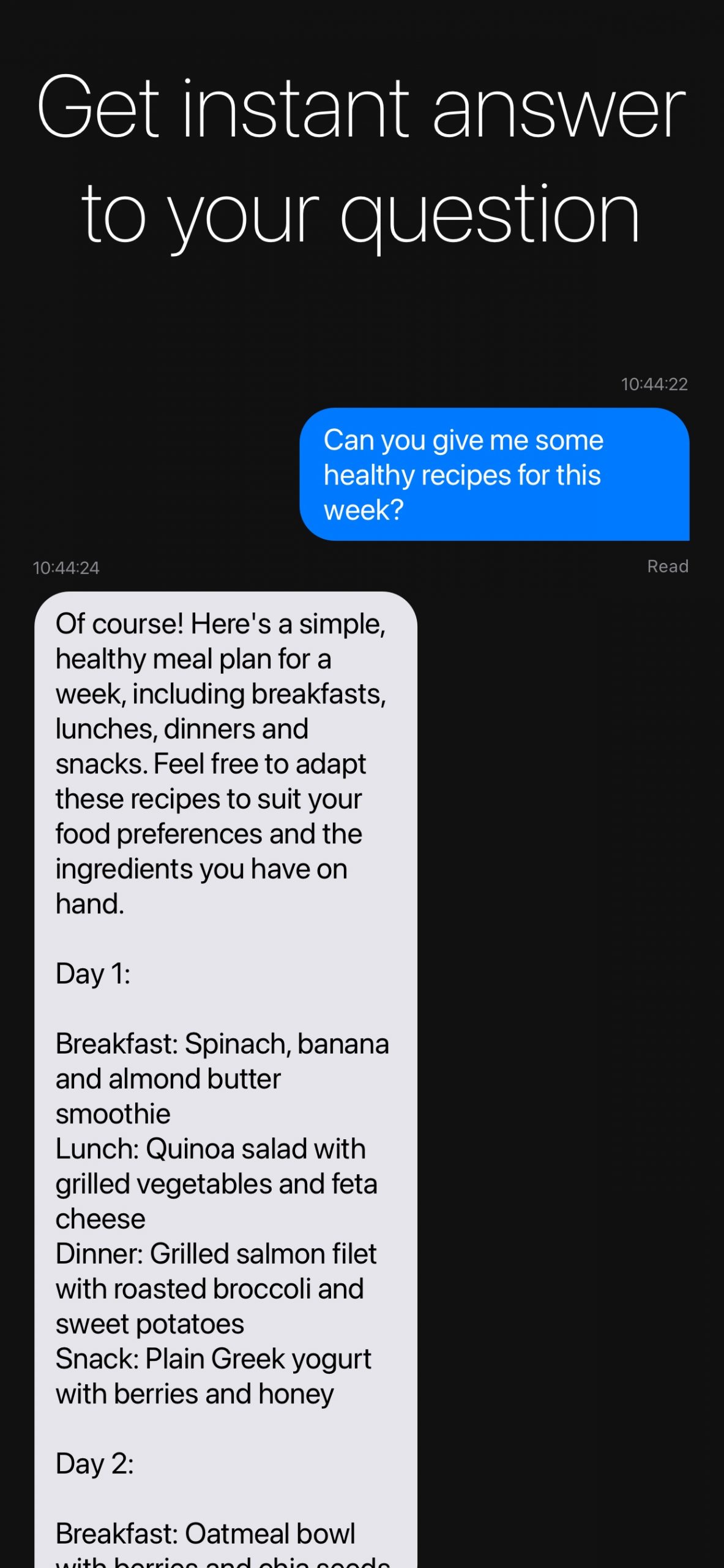 My AI Assistant – Your new chat AI for iPhone